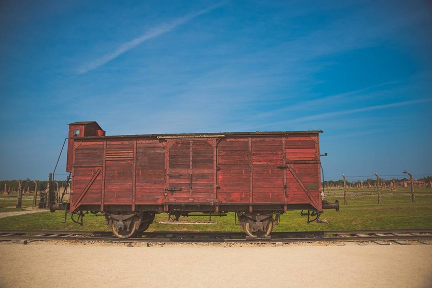 One of the German National Railway “Güterwagens” (goods wagons) used to ...
